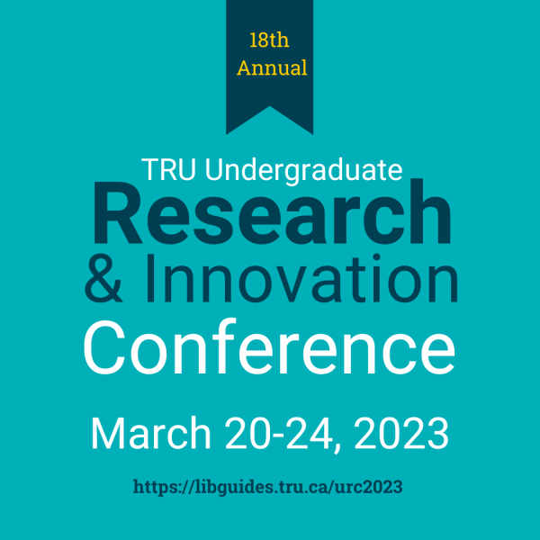 Come Celebrate Undergraduate Research at TRU – Library News